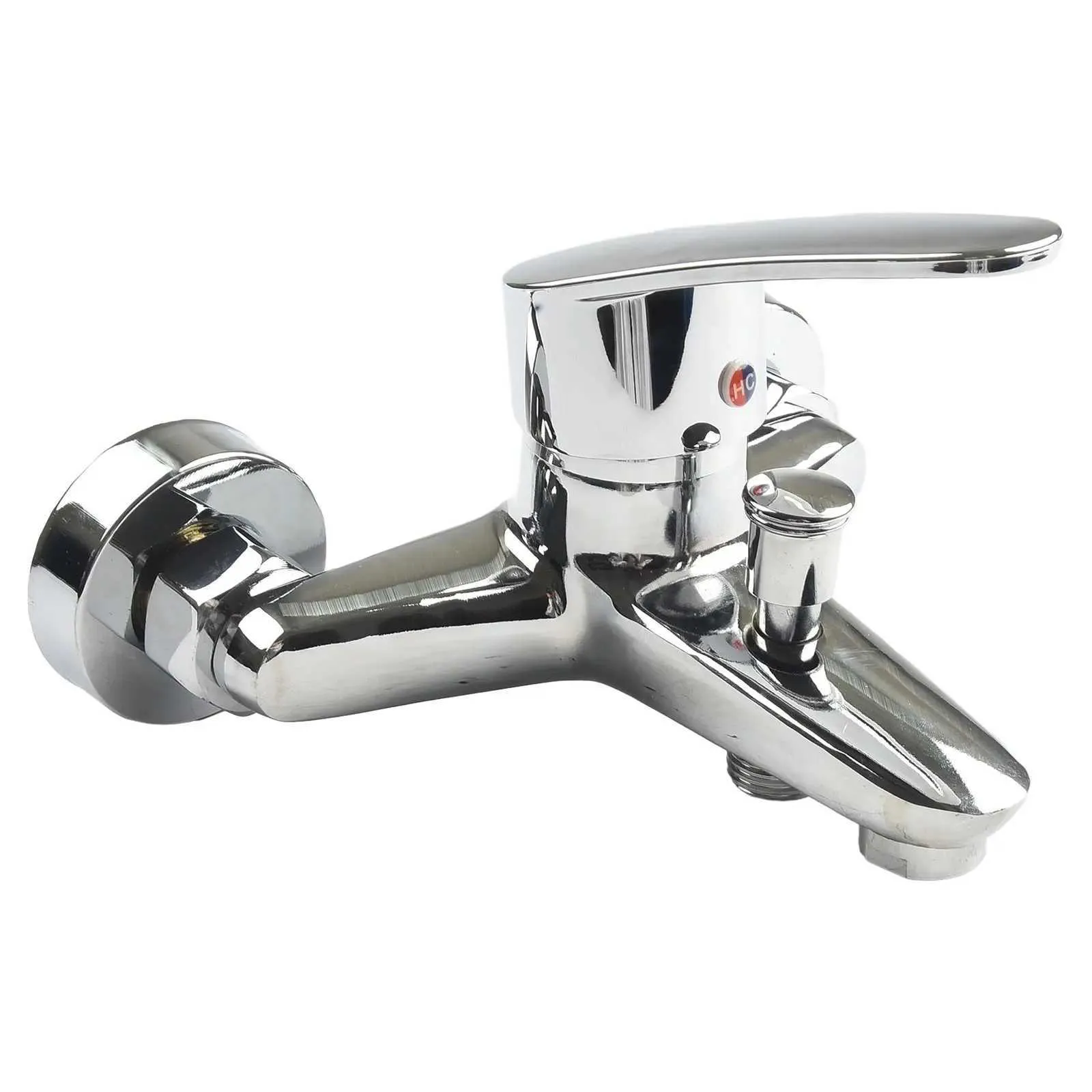 2024Polished Chrome Dual Spout Waterfall Bathroom Faucet Mixer Tap with ...