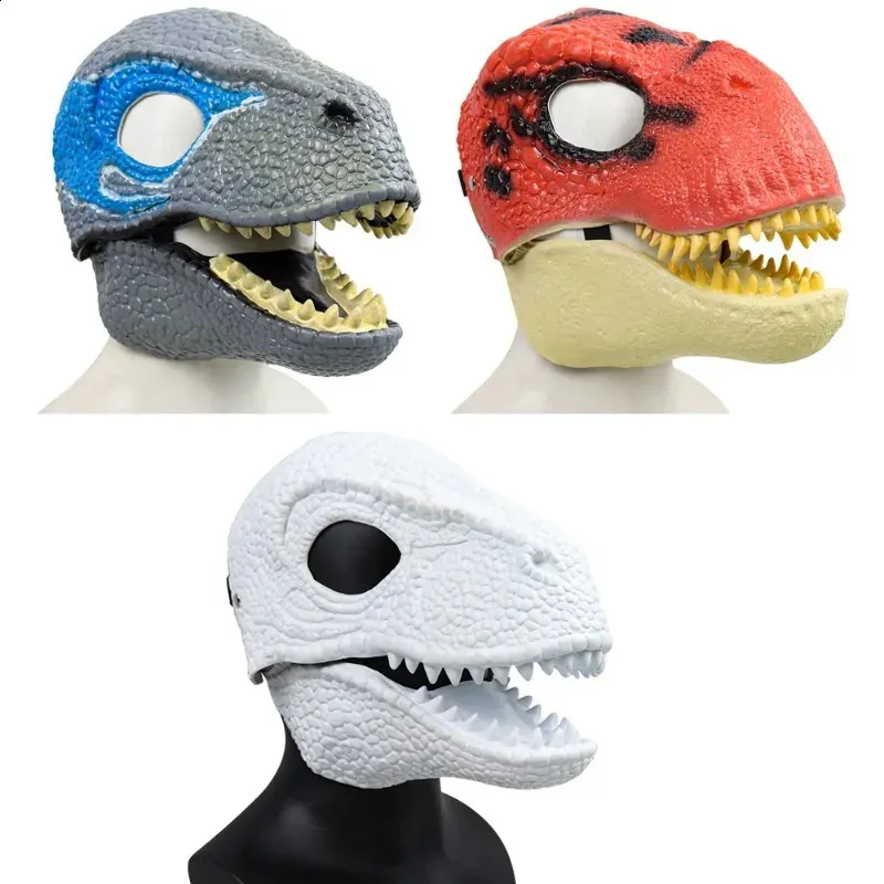Realistic Latex Dinosaur Dragon Mask With Opening Jaw Perfect For ...