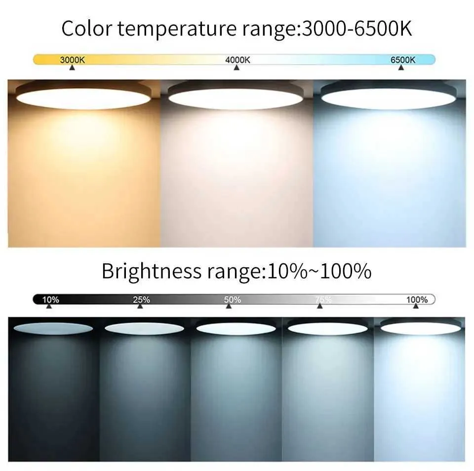 220V Wi-Fi LED Ceiling Light: Smart Voice Control for Modern Homes from ...