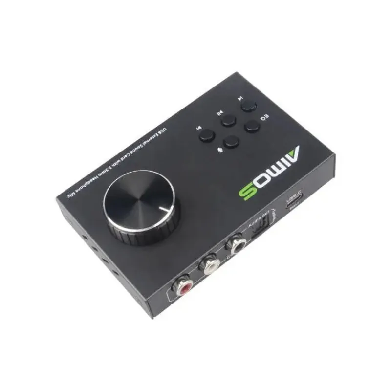 T10 USB External Ubuntu Usb Sound Card With 3.5mm Headphone Mic ...