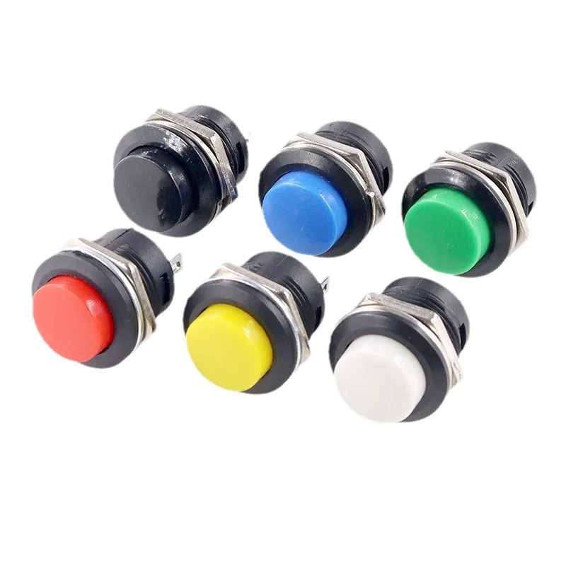 16mm Anti-Vandal 3A Push Button Switch, IP65 Waterproof, LED ...