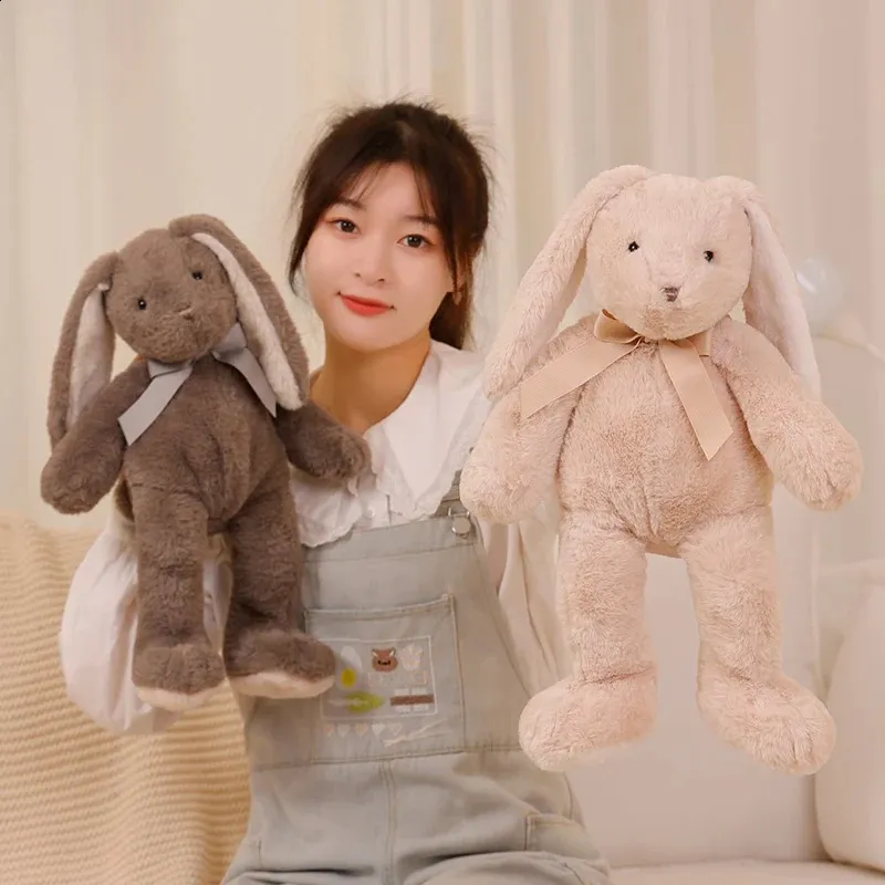 Soft Stuffed Animals Rabbit Dolls Plush Cartoon Bunny Toys For Kids ...