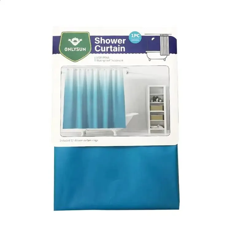Gradient Shower Curtain: Waterproof & Mildew-Resistant - Shop Now ...