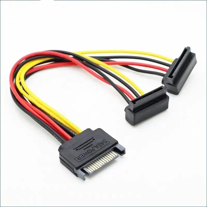 SATA II Hard Disk Power Sata Extension Cable Male To Female Splitter Y ...