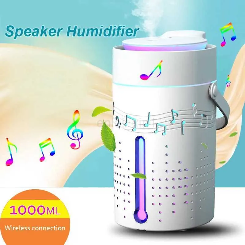 1000ML Ultrasonic Aromatherapy Humidifier Diffuser with Bluetooth ...