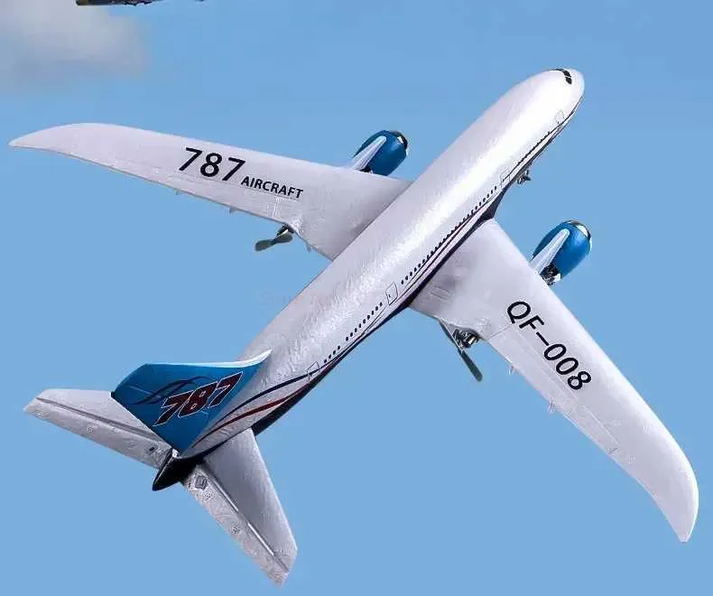 Boeing 787 Glider QF008 Electric RC Fixed Wing Aircraft With Remote ...
