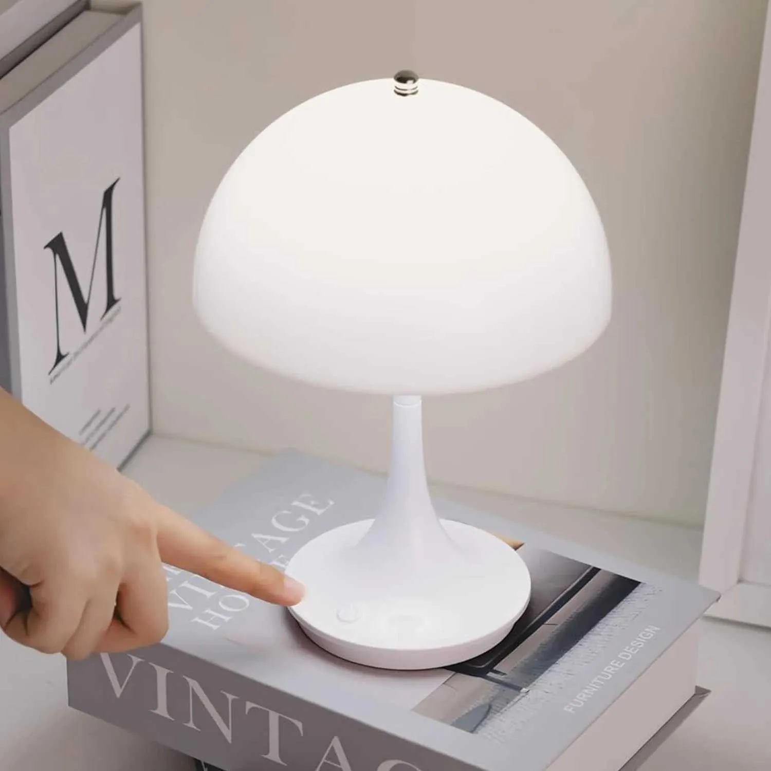 Wireless Touch Sensor LED Table Mi Bedside Lamp 2 For Bedroom ...