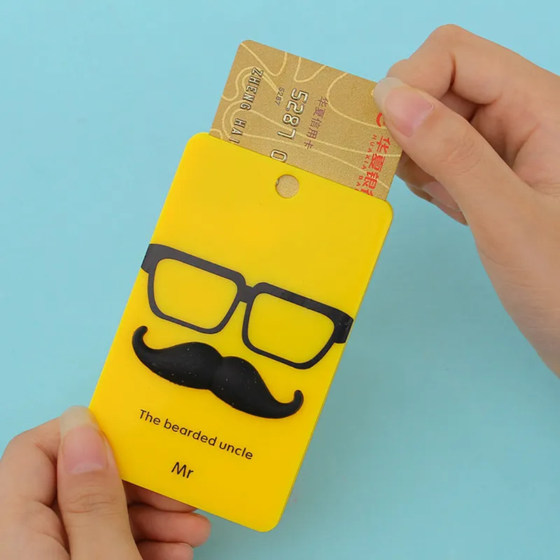Card Holder Keychain Cute Cartoon Design PVC Card... From Coisinistore ...