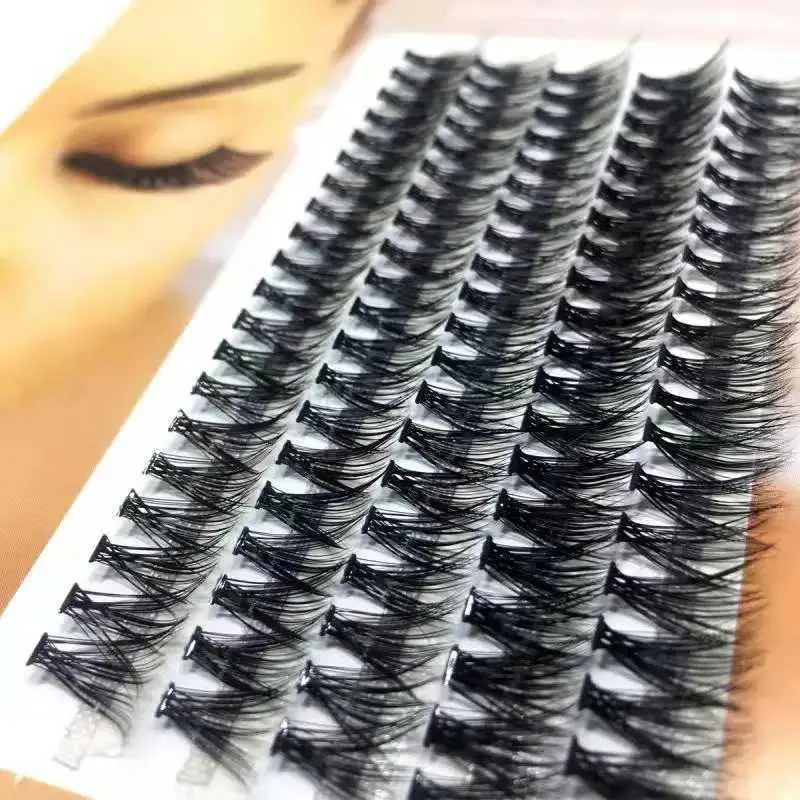 Natural Russian Curl Eyelash Extensions - 500 Clusters 10/20/40D - Shop ...