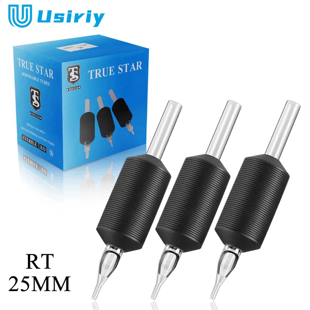 DHgate.com:25mm Disposable Tattoo Grip Tubes with Soft Silicone - 3R ...