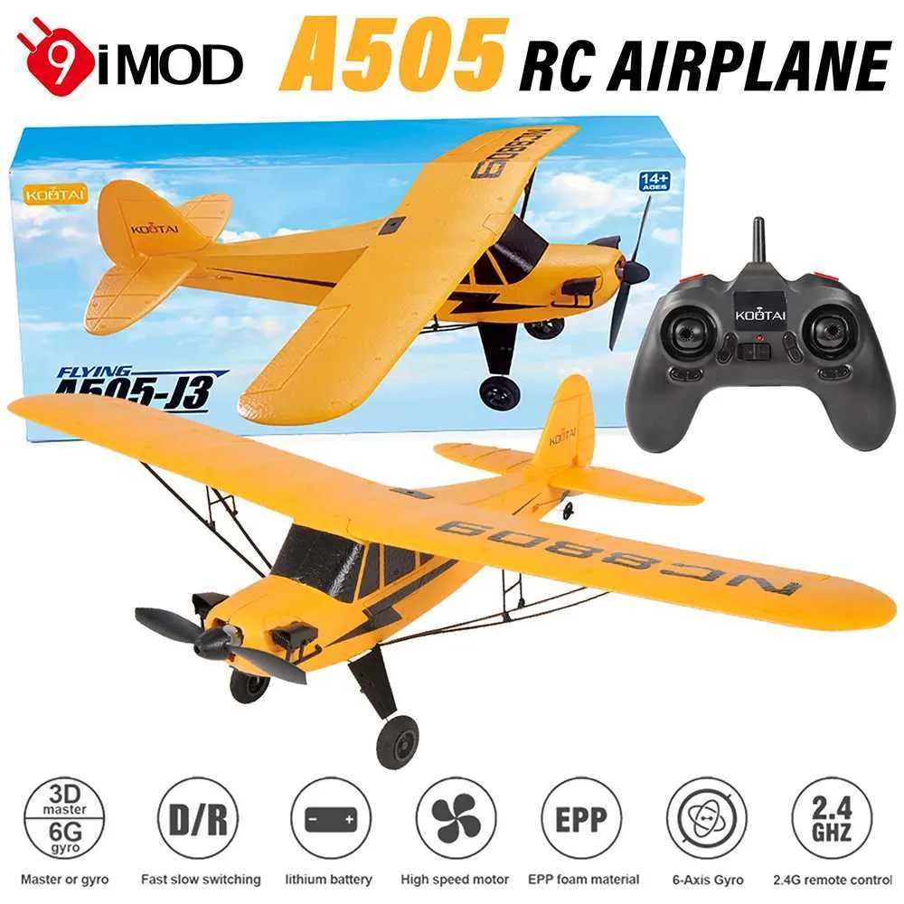 9IMOD A505 J3 Electric 4d Rc Plane EPP 3D/6G 3CH 2.4G Fixed Wing Model ...