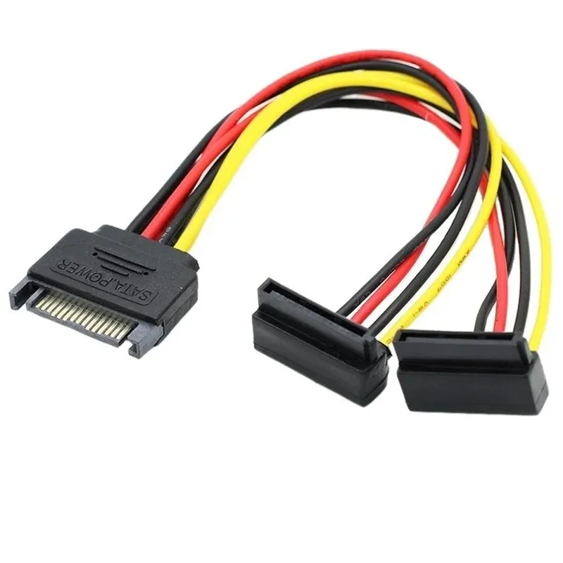 SATA II Hard Disk Power Sata Extension Cable Male To Female Splitter Y ...