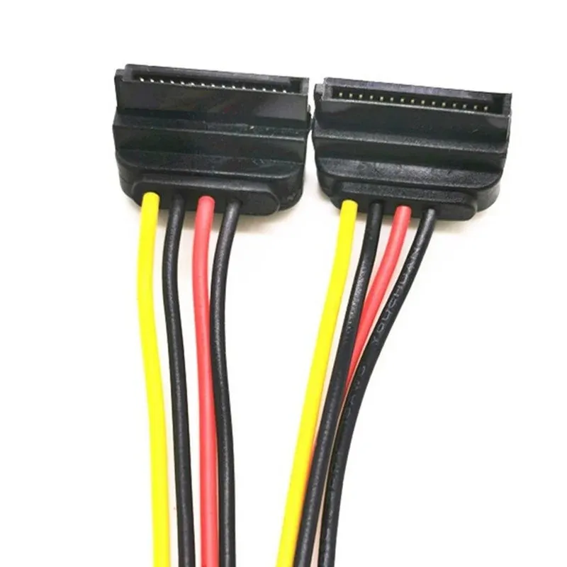 SATA II Hard Disk Power Sata Extension Cable Male To Female Splitter Y ...
