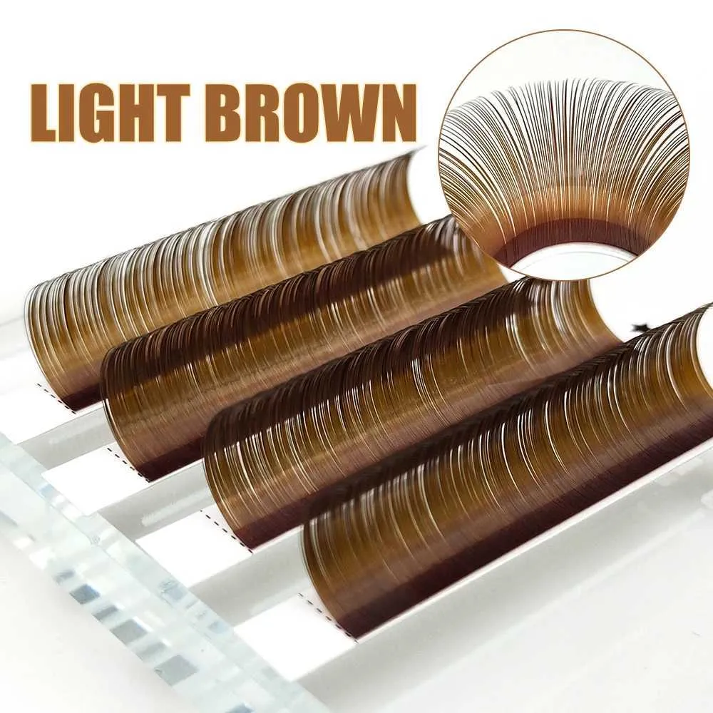Dark Brown Individual Eyelash Extensions - 8-15mm Mix, Premium Quality ...