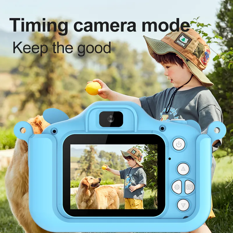 Kids Digital Dual Cameras Children Selfie Camera 2 Inch Screen HD 1080P ...