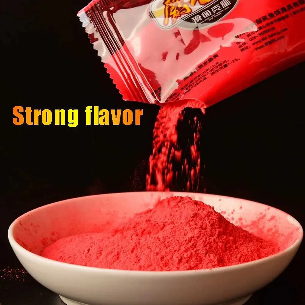 Musk Flavor Fishing Attractant Bloodworm Bait 1 Bag, 10g/50g Feed Flour ...