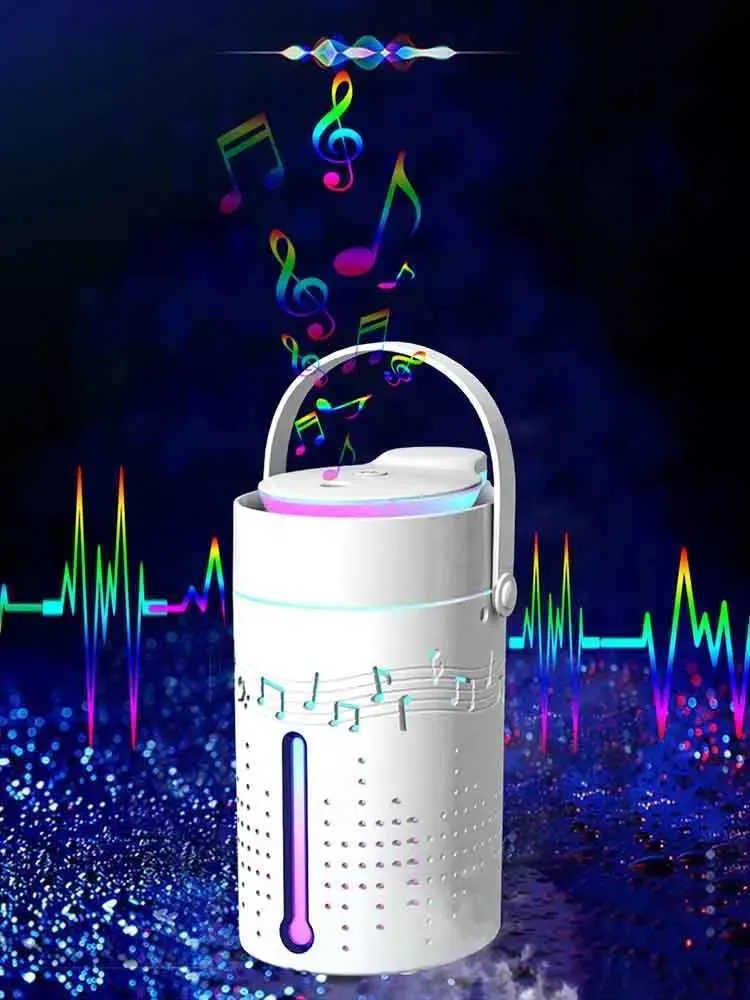 1000ML Ultrasonic Aromatherapy Humidifier Diffuser with Bluetooth ...