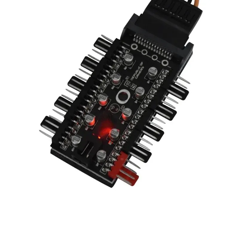 DHgate.com:10-Way PWM Fan Hub Splitter, 4-Pin PC Cooling Fan Hub ...