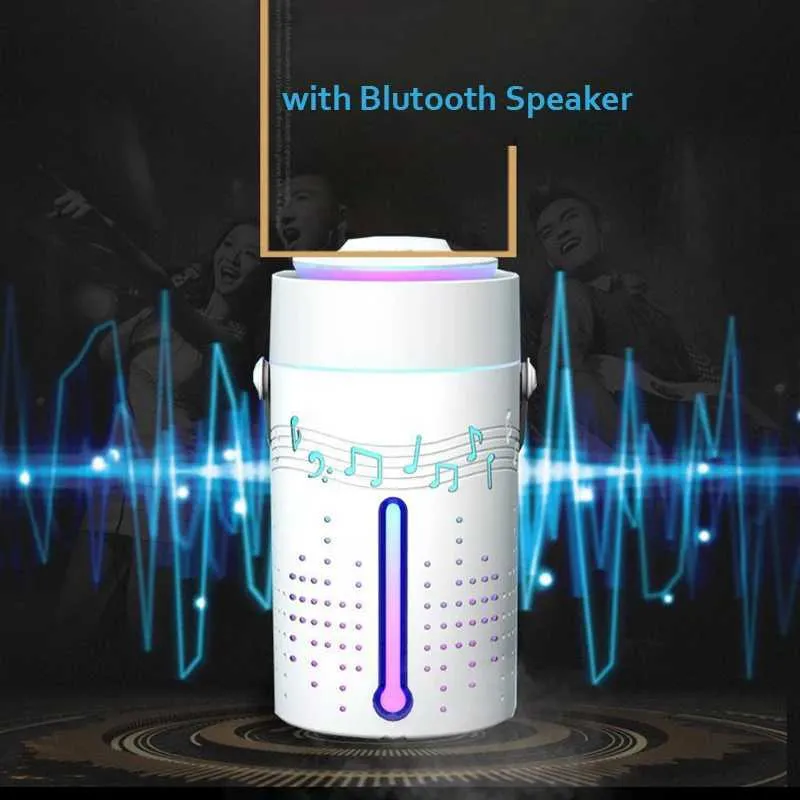 1000ML Ultrasonic Aromatherapy Humidifier Diffuser with Bluetooth ...