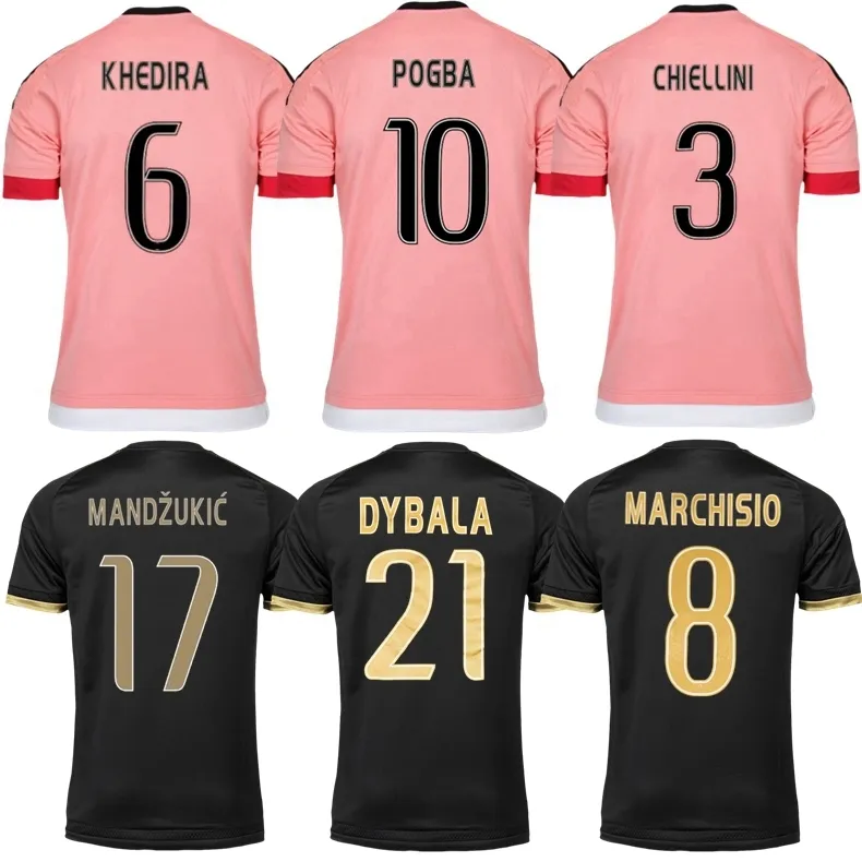 15 16 Dybala Retro Soccer Jerseys with Breathable Polyester for Men ...