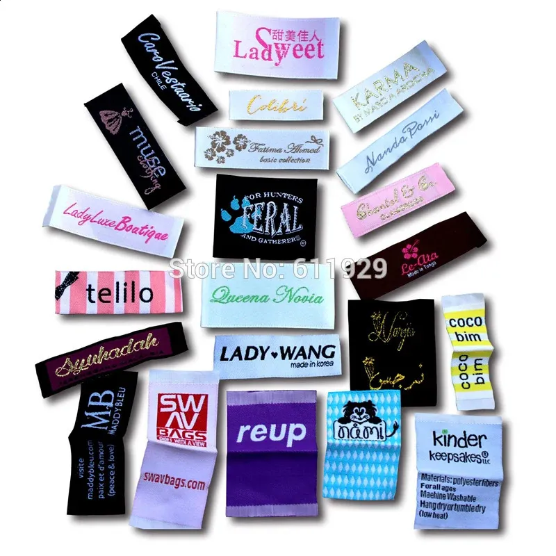 Sewing Labels Custom: Woven Fabric Shirt Jacket Labels, Custom Clothing ...