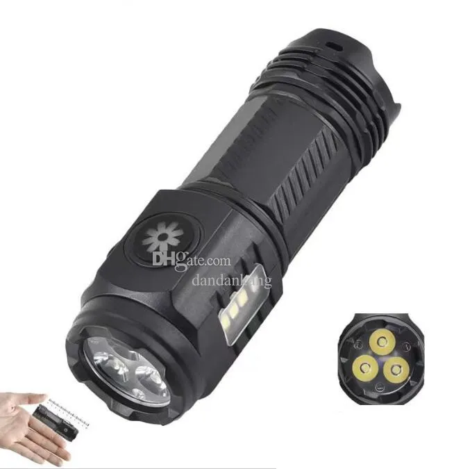 Ultra-Bright Mini Rechargeable LED Flashlight with Clip & Magnet ...