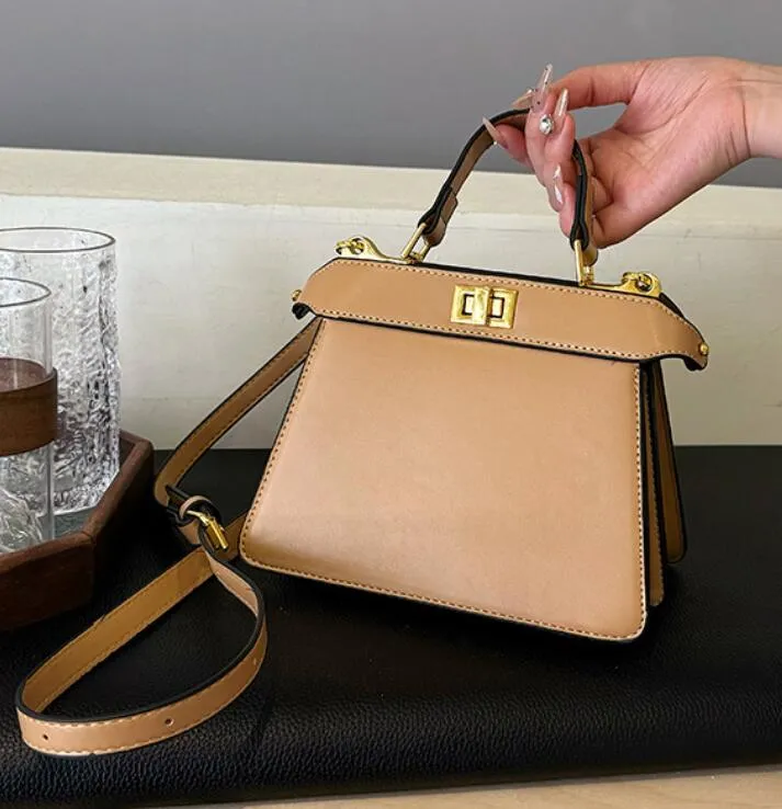 Designer bag women's small PU shoulder bag with zipper closure casual ...