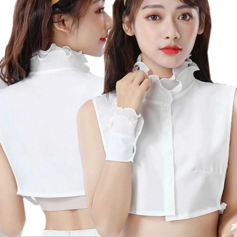 DHgate.com:Detachable Lace Ruffle Shirt Collar for Women - Versatile ...