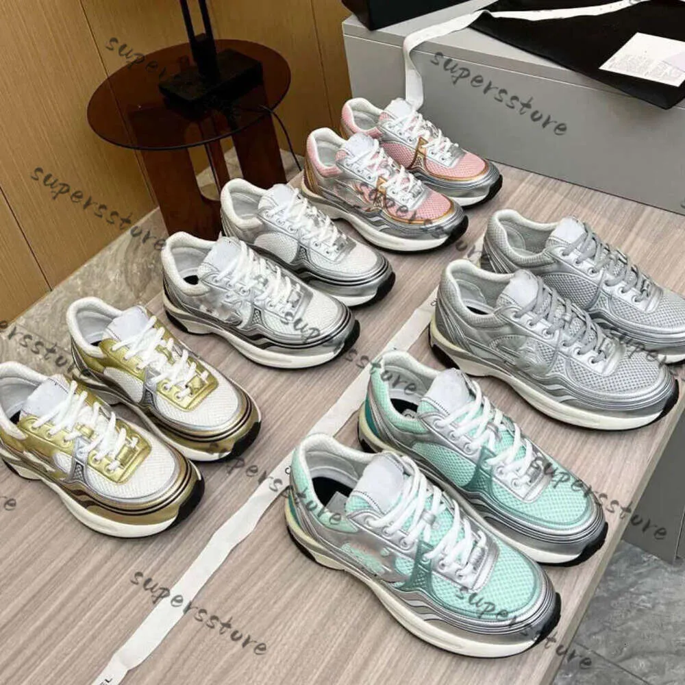 Reflective Designer Channel Skims Dress Dupe Sneakers B22 Casual 3M ...