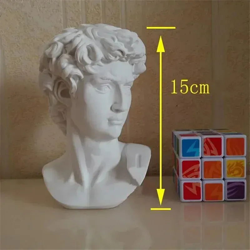 Buy Statue Of David: 15cm Miniature Gypsum Head,... From Homehaven, $22 ...