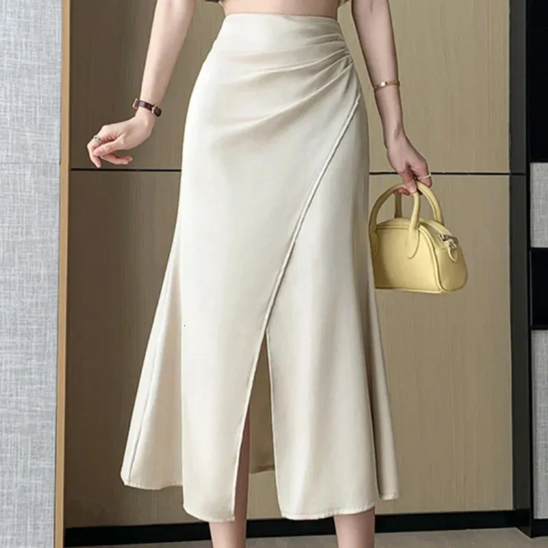 Elegant Mid-Length Skirts: Flowered, Pleated, and Denim Styles - Shop ...