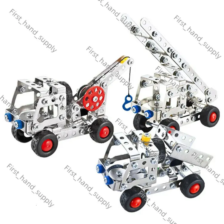 DIY Metal Construction Toy Car - CNC Factory Splicing Kit, Educational ...