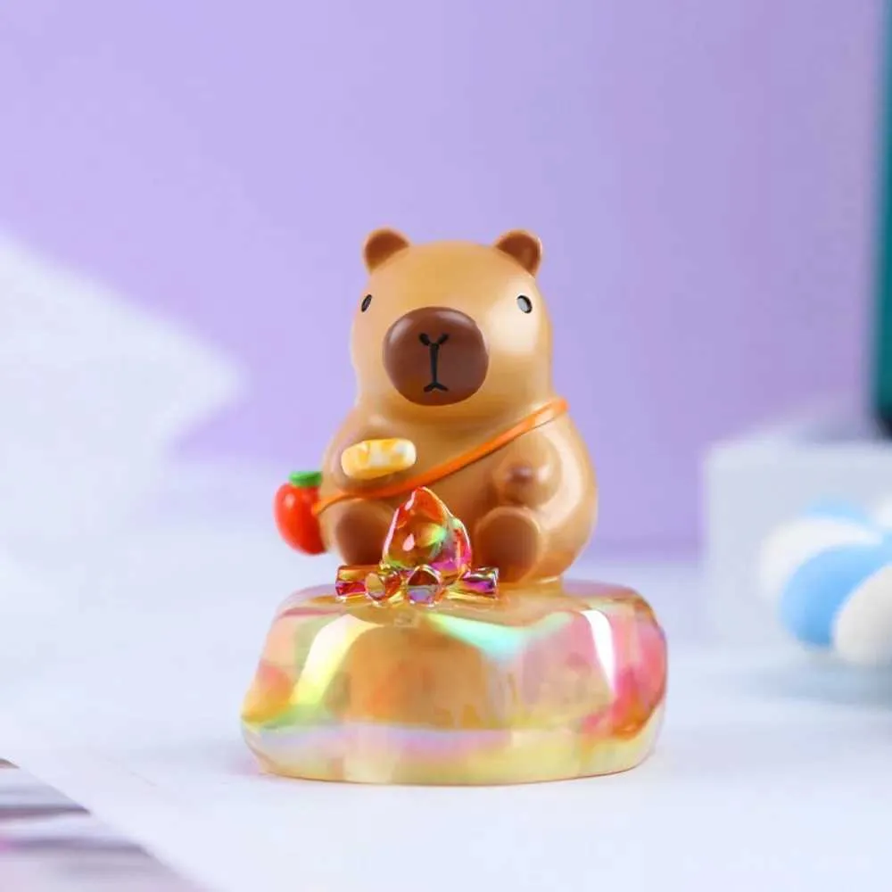 Mini Capibara Blind Box Gift Multi Color Synthetic Resin Corolla ...