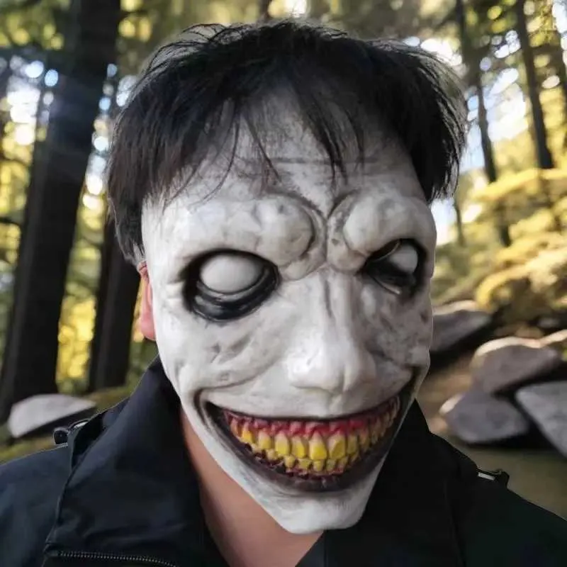 Horror Exorcist Full Face Scary Mask For Halloween Dress Up And Prom ...