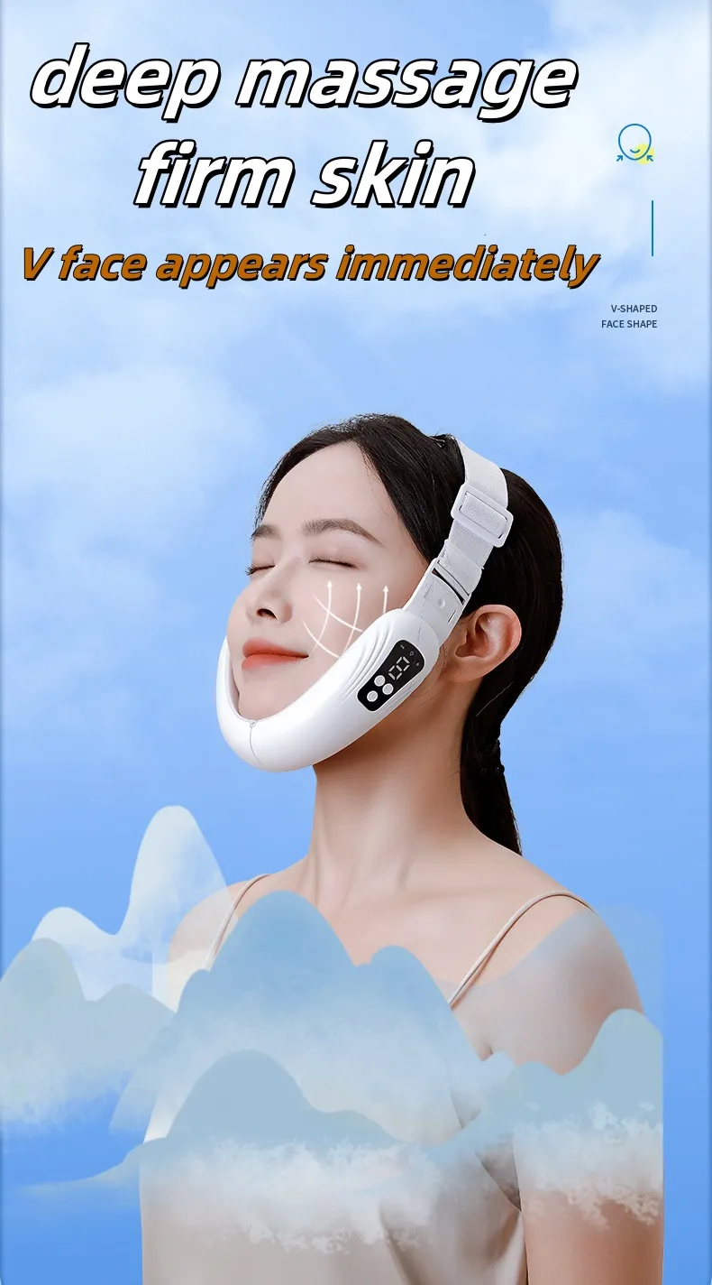 Microcurrent Face Shaping And Slimming Instrument V Shaped Face Lifting ...