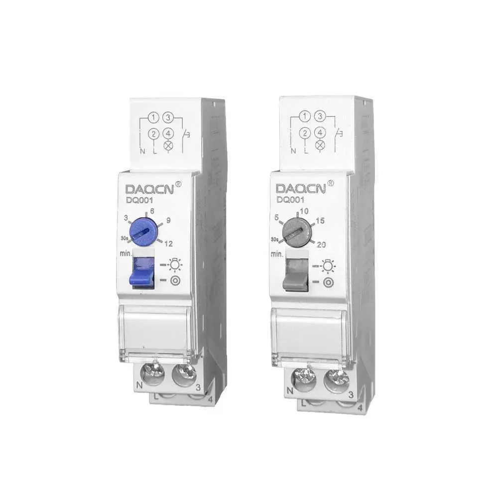 Versatile Staircase Timer Switch: 230V 16A, 30S-10 Min. Dimmable LED ...