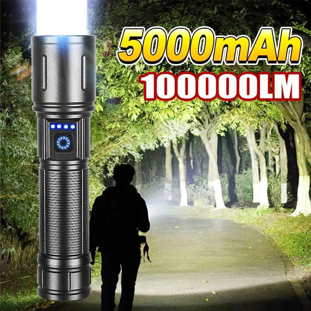 Ultra Bright Tactical LED Flashlight - Highest Powered, Rechargeable, 3 ...