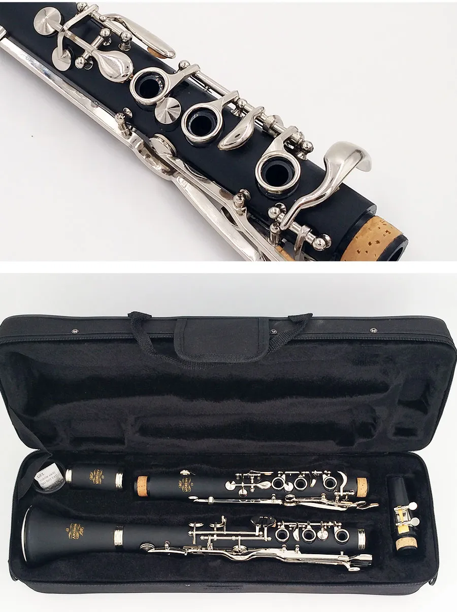 20 Key G Tune Clarinet - Durable ABS Resin Body, Nickel Plated Keys ...