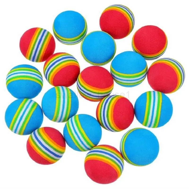 DHgate.com:20Pcs Rainbow Golf Balls for Kids with Suitcase - Indoor ...