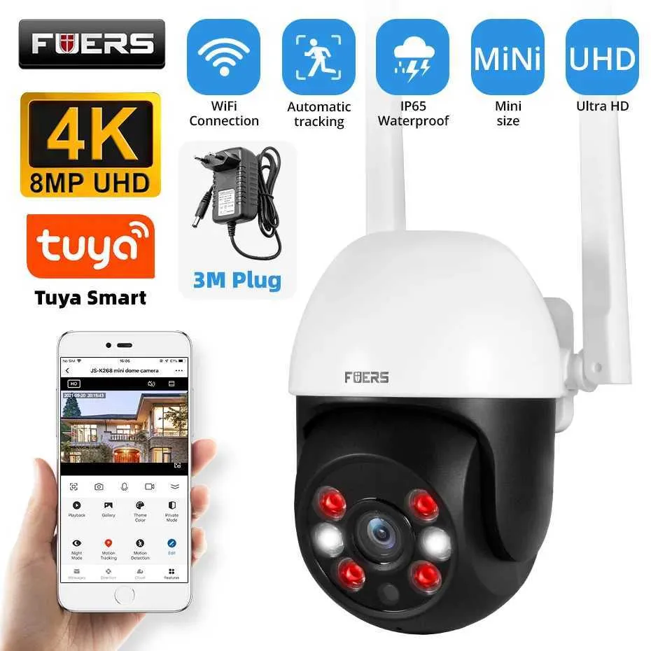 Fuers IP Security Cameras 5MP 8MP 10MP Outdoor WiFi... From Court_of ...