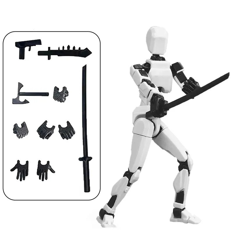 Titan 13 Multi Jointed Movable Action Figures 3D... From Happywing666 ...