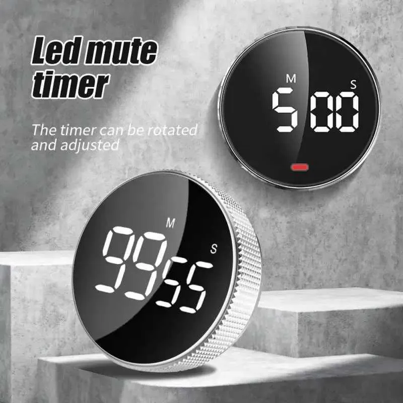 Premium Digital Kitchen Timer Clock: LED Display, Magnetic, Countdown & Stopwatch Function. Shop ...
