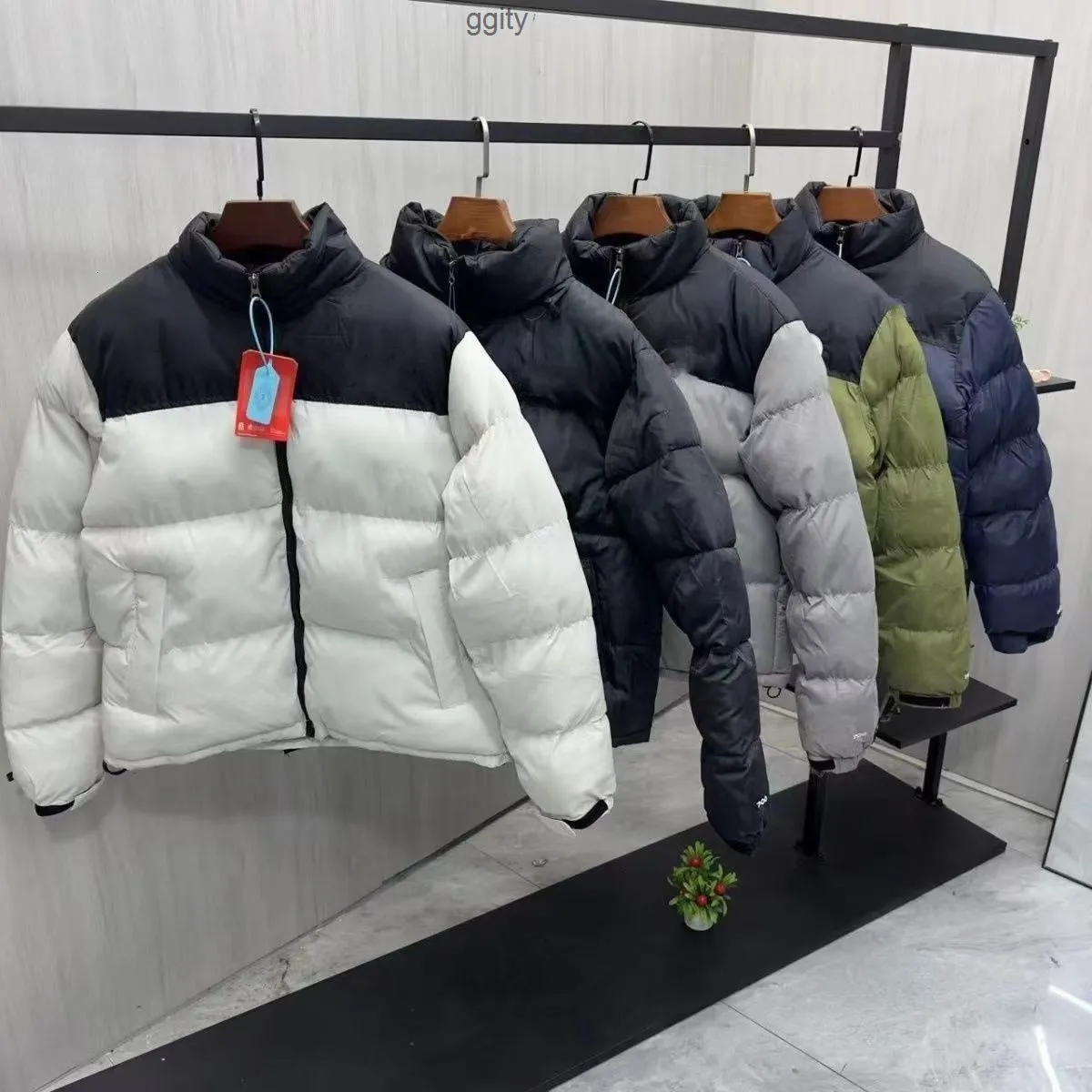 North Winter Designer Puffer Black Puffer Jacket For Women And Men ...