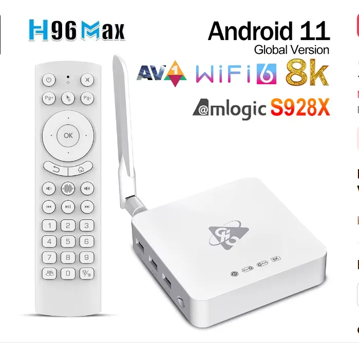 DHgate.com:4K HDR Android TV Box, H96 MAX M12 AI Smart Media Player ...