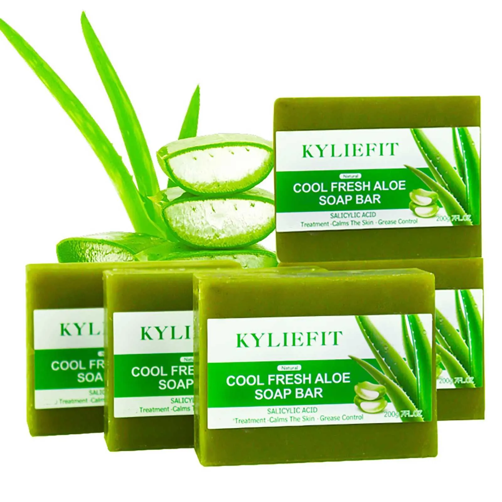 Organic Aloe Vera Soap Bar - Handmade Facial, Hand & Body Cleanser ...