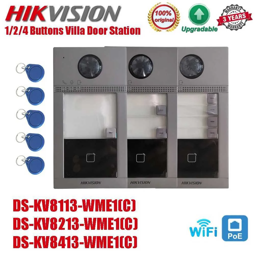 DHgate.com:2MP HD POE Video Intercom Station: Hikvision Access Control ...