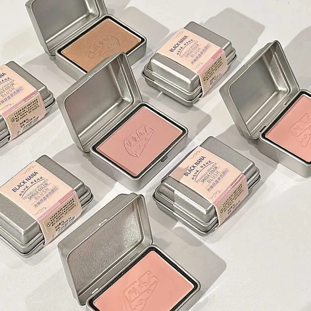 4-Color Blush Palette: Peachy Pink, Matte Apricot - Natural Facial ...