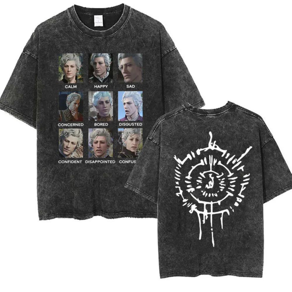 Gate Baldur's 3 Astarion High Elf Rogue Vintage Washed shirt with t ...