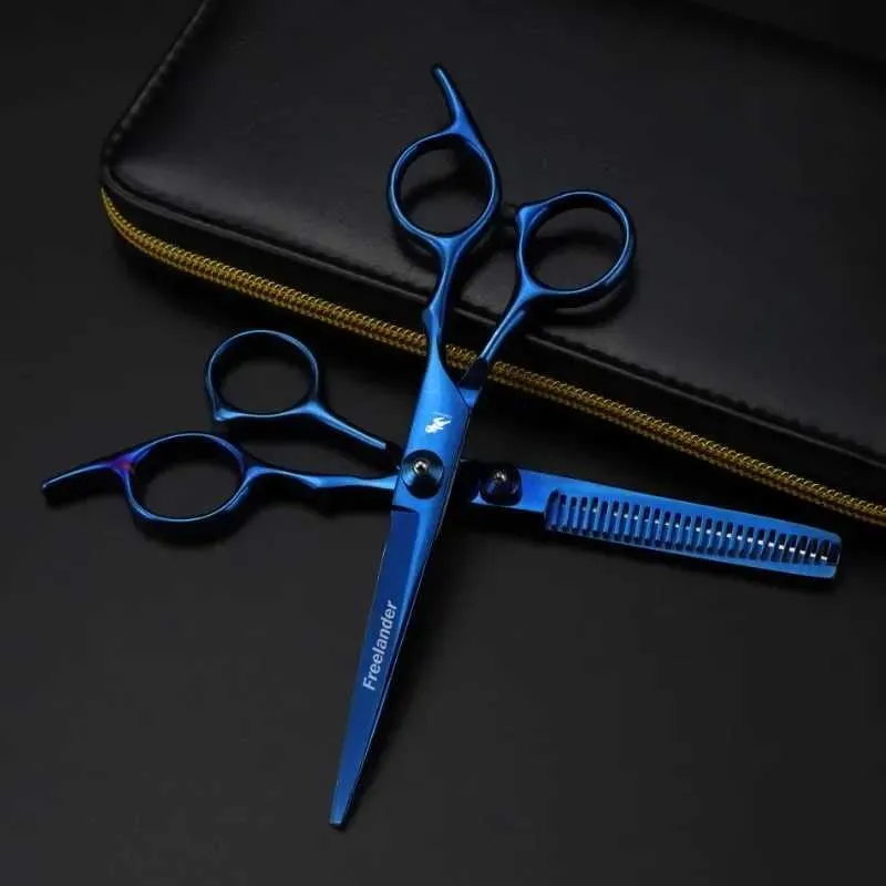 6 Inch Professional Hair Cutting & Thinning Scissors Set - Barber ...