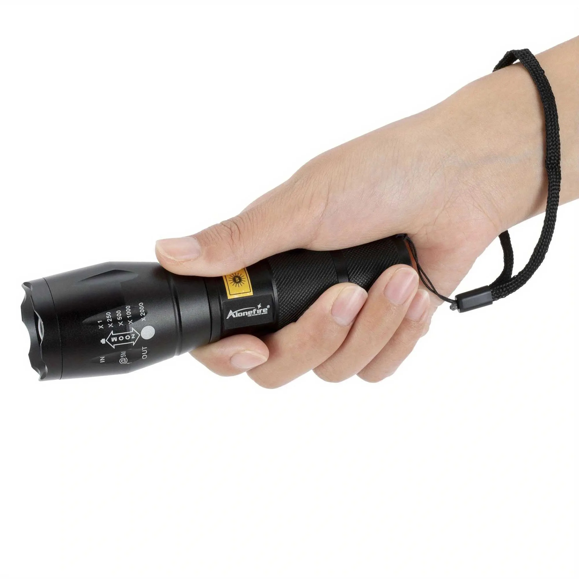 Zoom UV Flashlight: 365/395nm LED, Type-C Charging - Detect Scorpions ...